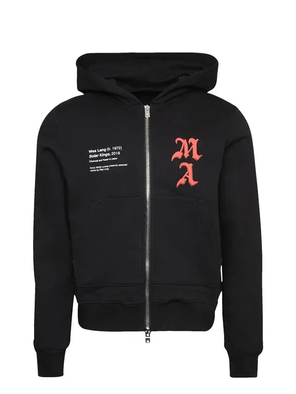 Amiri X Wes Lang Solar Kings Hoodie - Black