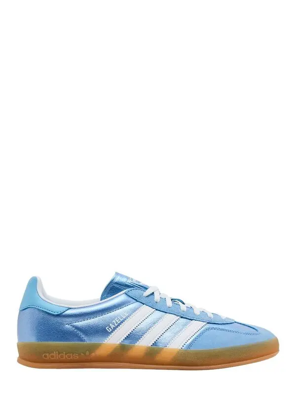 Adidas Gazelle Indoor Metallic Gum - Blue