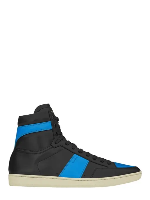 Saint Laurent Signature Court Classic Sl/10h Sneakers - Blue