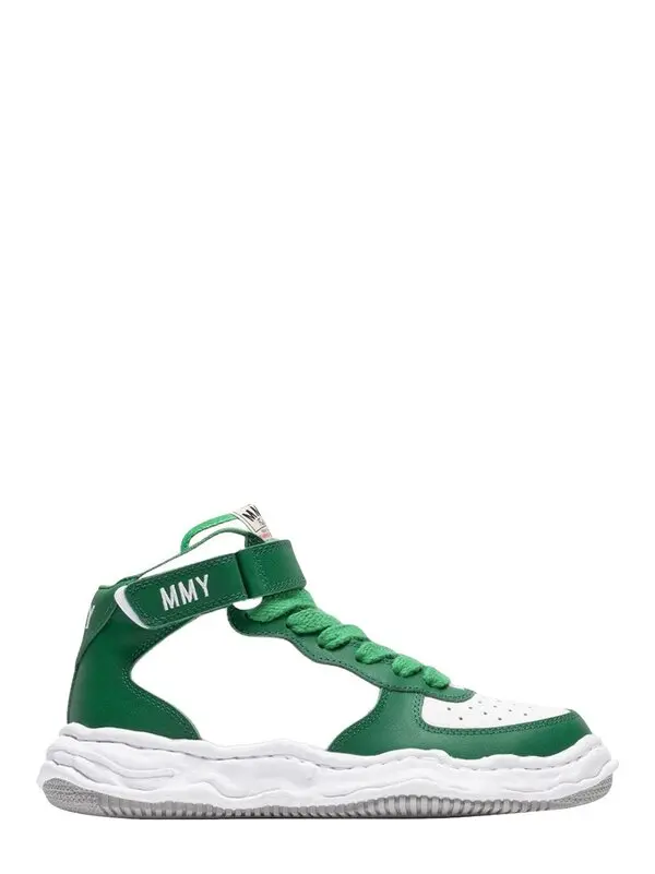 Mihara Yasuhiro Wayne High-top Sneakers - Green