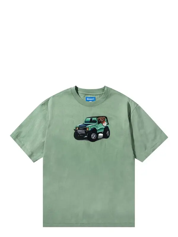 MARKET 4x4 Bear T-shirt - Green