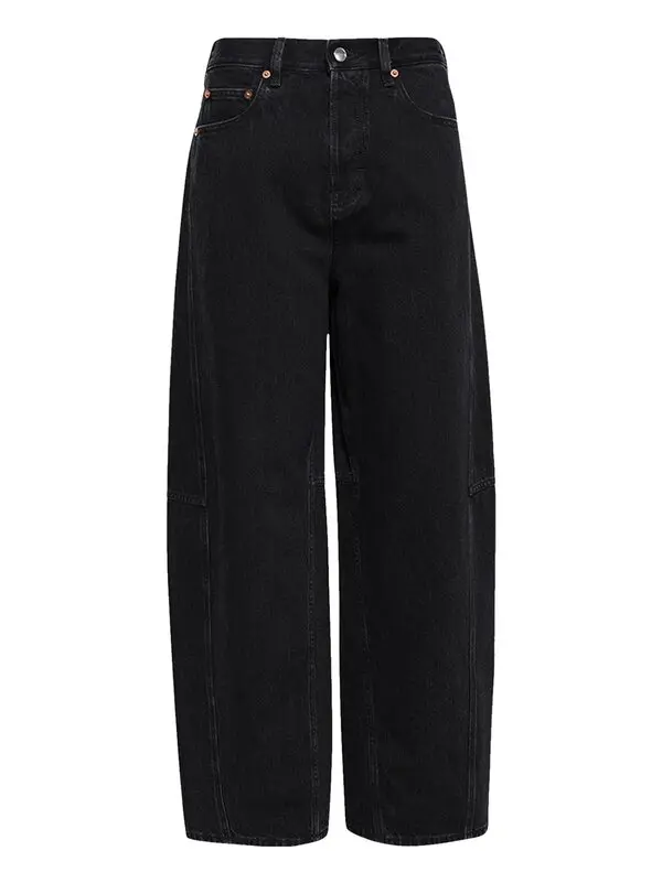 Gucci Balloon Denim Pant - Black