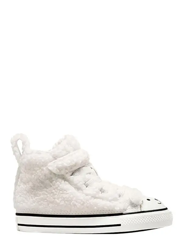 CONVERSE Chuck Taylor All Star Easy-on High Td 'teddy Bear - White