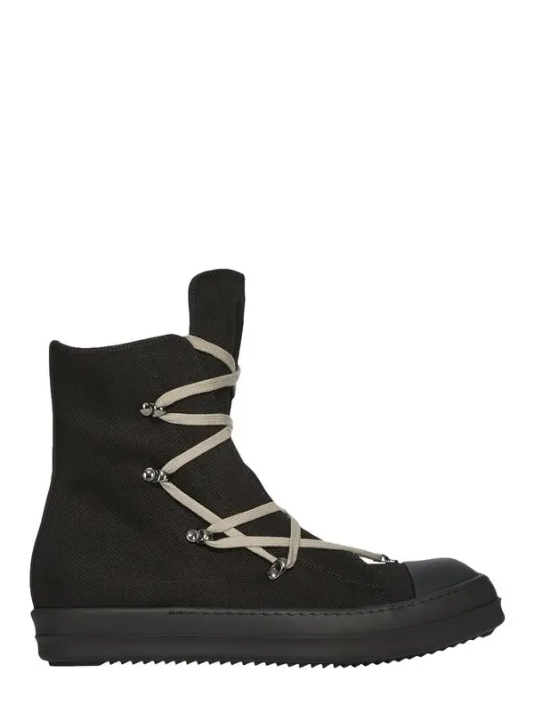 Rick Owens Hollywood Hexa High Top Sneakers - Black