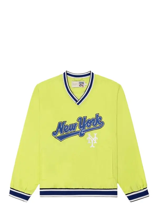 Aimé Leon Dore X New York Mets Nylon Pullover - Green