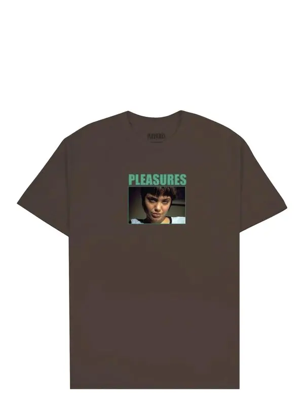 PLEASURES Kate T-shirt - Brown