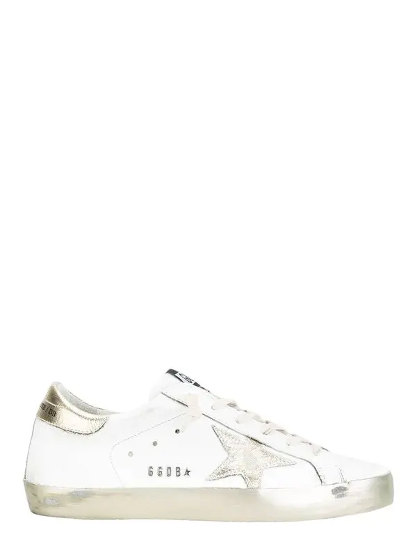 GOLDEN GOOSE Superstar Lace-up Sneakers - White