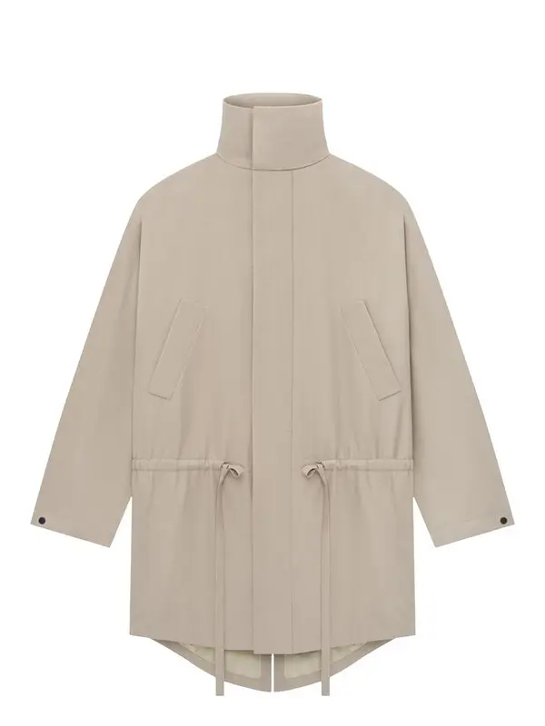 Fear Of God Drawstring Waist Parka - Tan