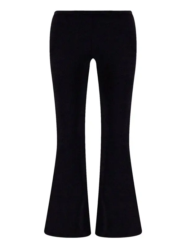COURREGES Heritage Sponge Pants - Black