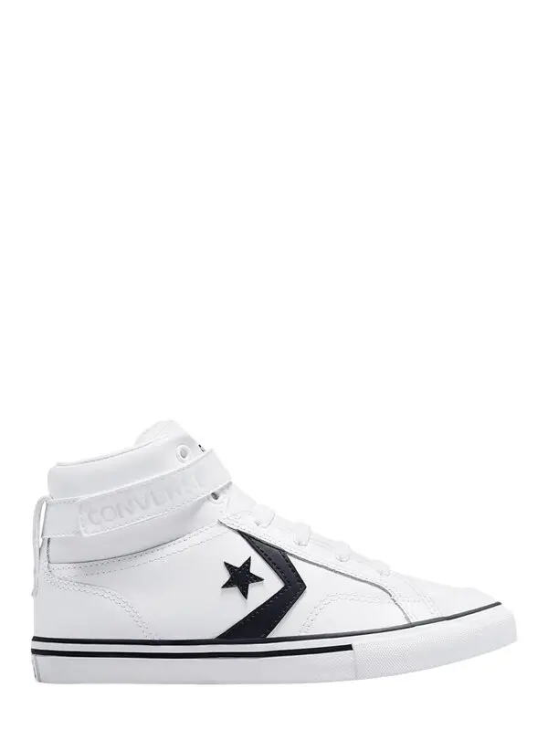 CONVERSE Pro Blaze Strap Leather High Top Sneakers - White