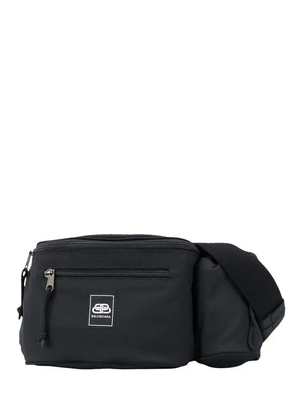 Balenciaga Weekend Beltpack With Bottle Holder - Black
