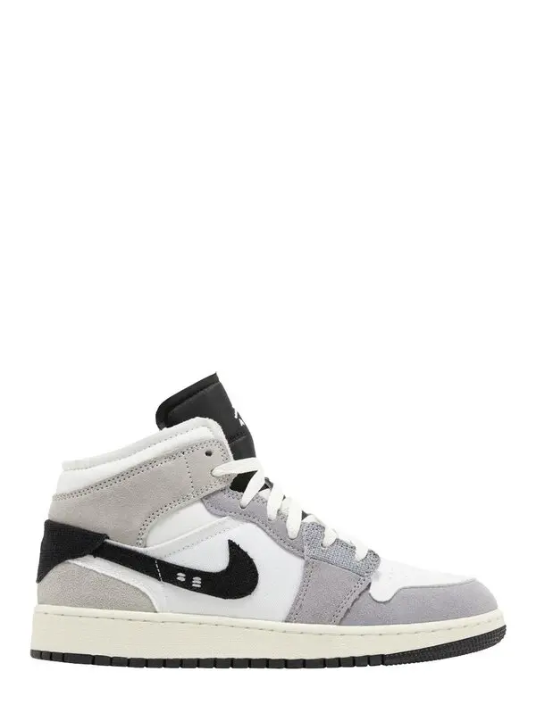 JORDAN 1 Mid Se Craft Gs Sneakers - Grey