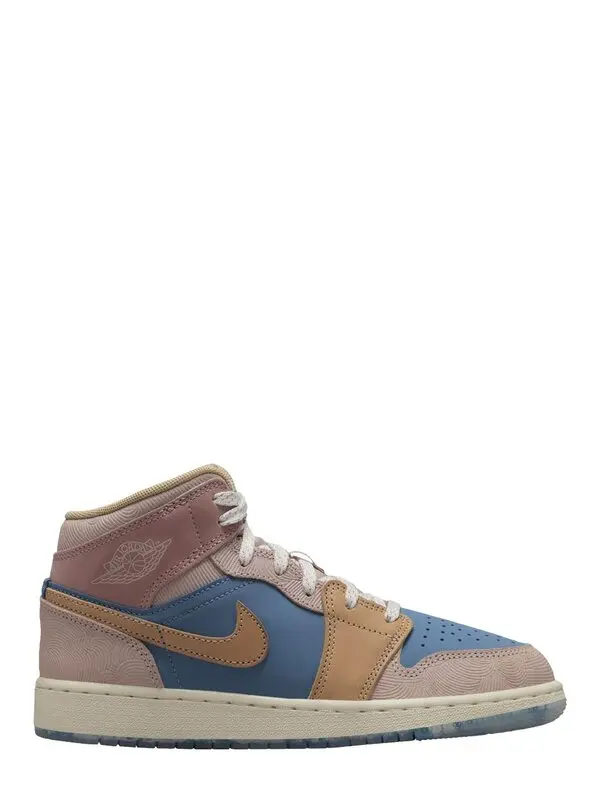JORDAN 1 Mid Sneakers - Blue