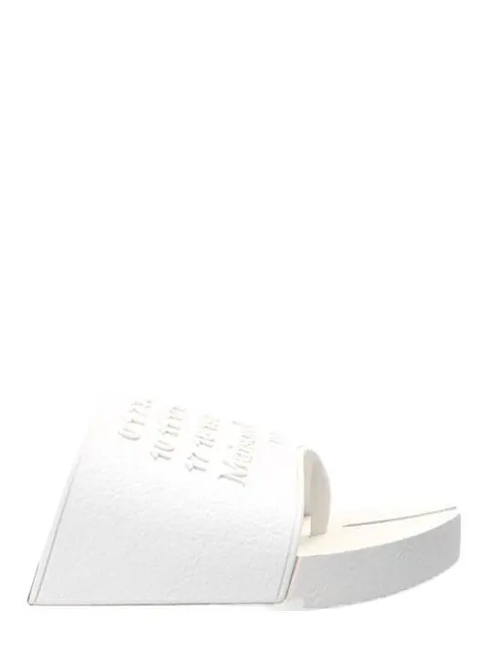 MAISON MARGIELA Tabi Pool Slides - White