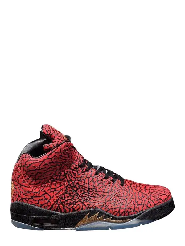 JORDAN Fbcc X 5 Retro 'versace 3lab5' Custom - Red