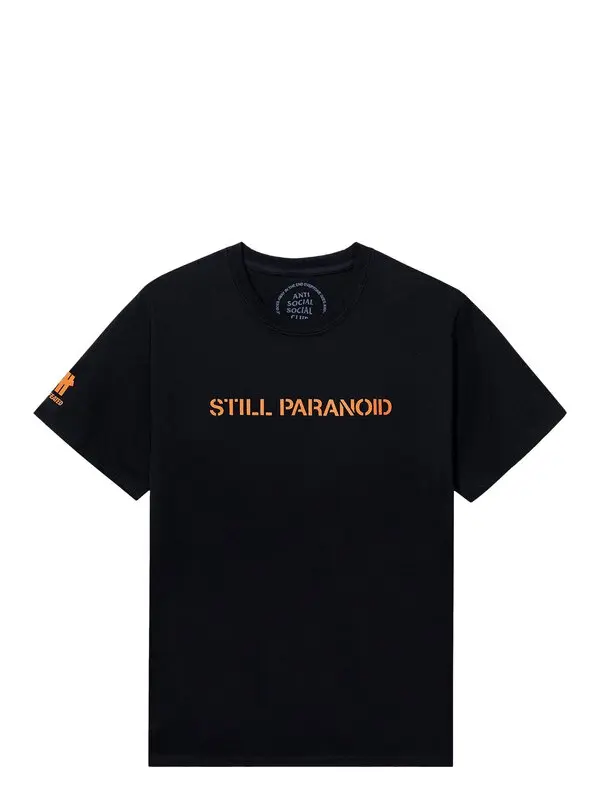 ANTI SOCIAL SOCIAL CLUB X Undefeated Still Paranoid Tee - Black