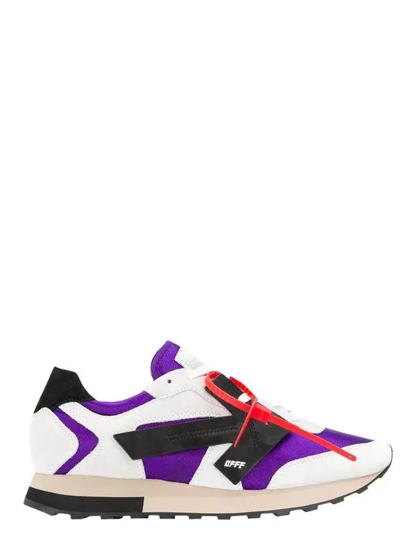 Off-White Hg Runner Low Sneakers - Purple