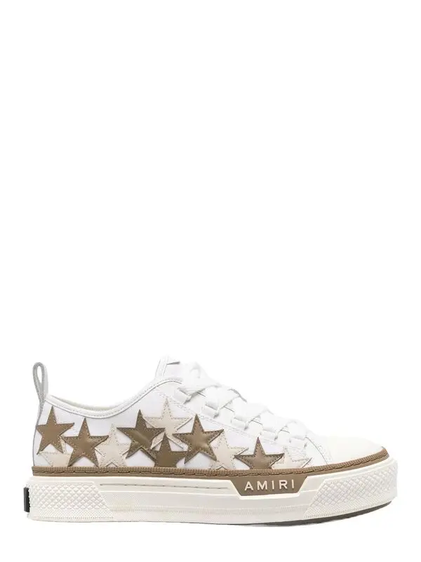 Amiri Stars Court Low Sneakers - White
