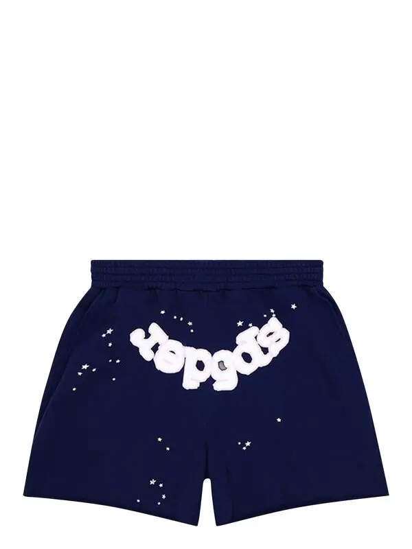SP5DER Og Web Logo Sweatshort - Blue