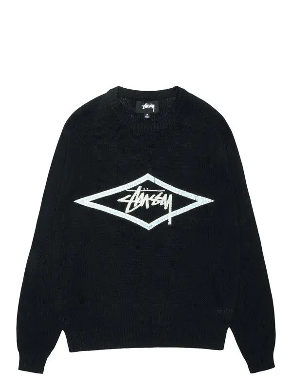 StÜssy Surf Team Sweater - Black
