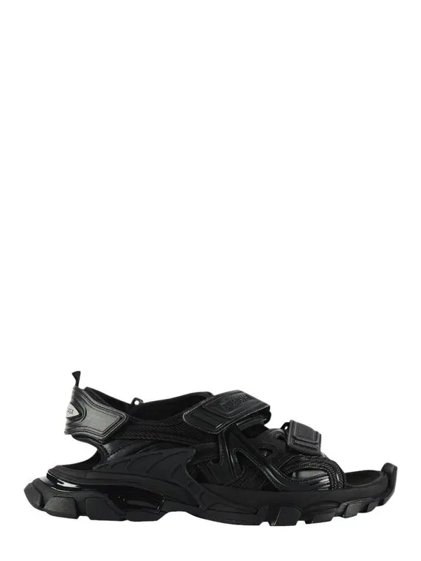 Balenciaga Track Sandal - Black