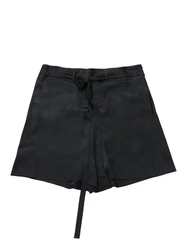 ANN DEMEULEMEESTER Blenda Lounge Shorts - Black