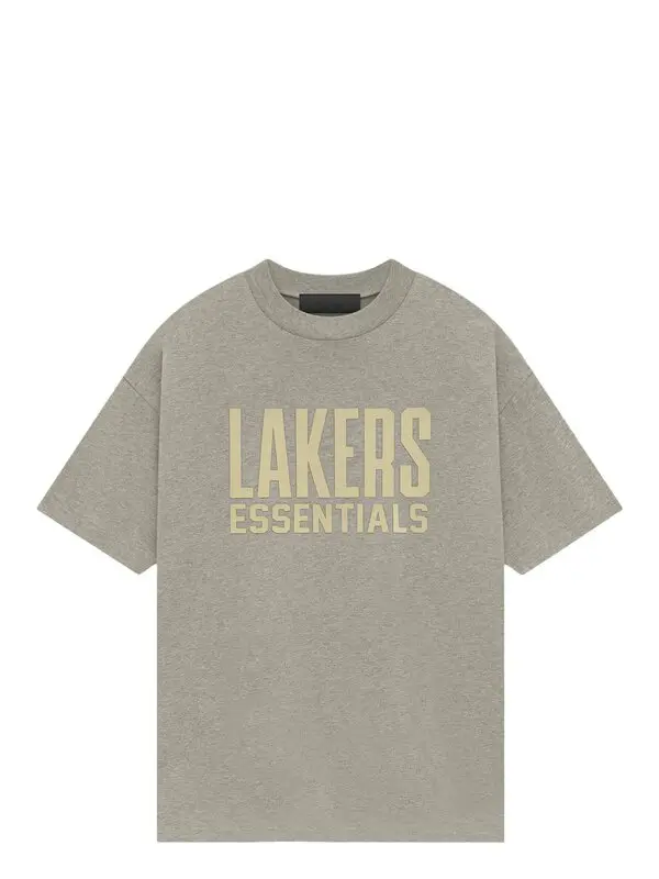 Fear Of God X Nba Los Angeles Lakers Tee - Grey
