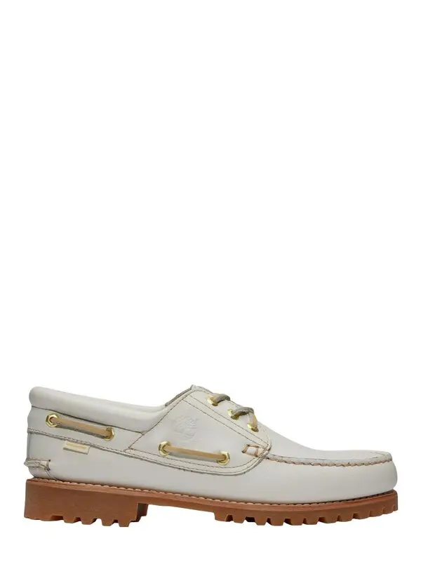 Timberland Aimé Leon Dore X 3-eye Classic Lug Boat Shoe - White
