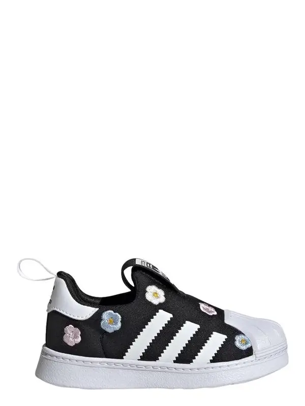 Adidas Superstar 360 I Floral Embroidery - Black