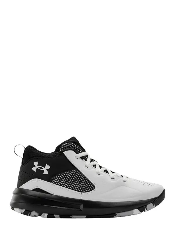 Under Armour Lockdown Gs Athletic Shoes - White