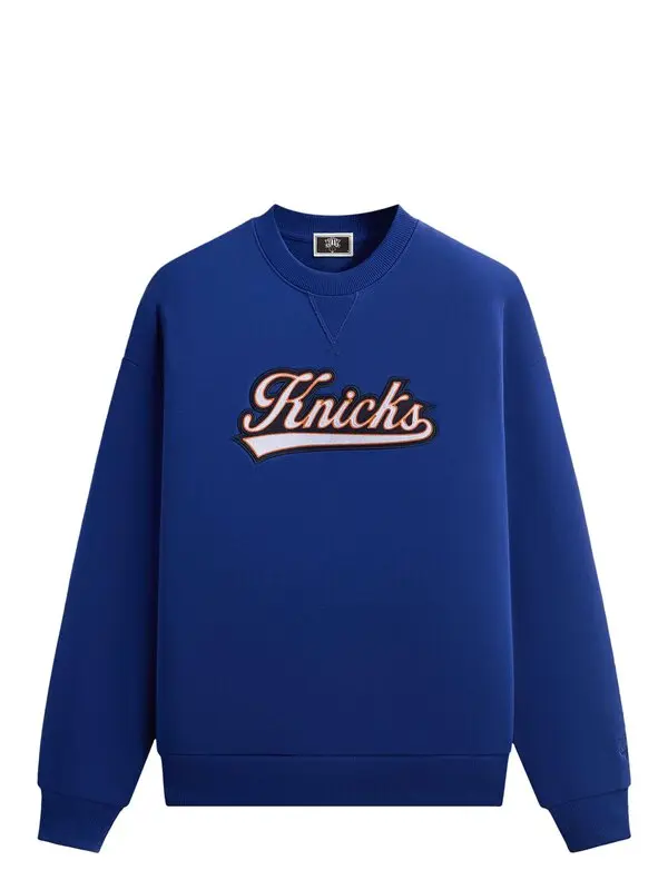 Kith For The New York Knicks Vintage Crewneck - Blue