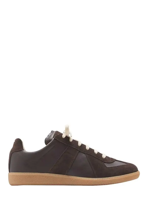 MAISON MARGIELA Replica Low Top Sneakers - Brown