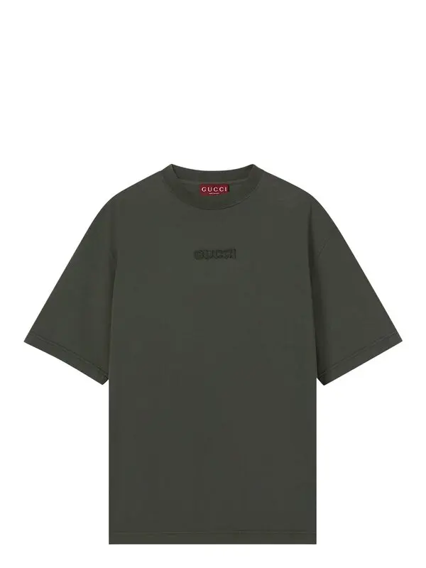 Gucci Jersey T-shirt - Blue