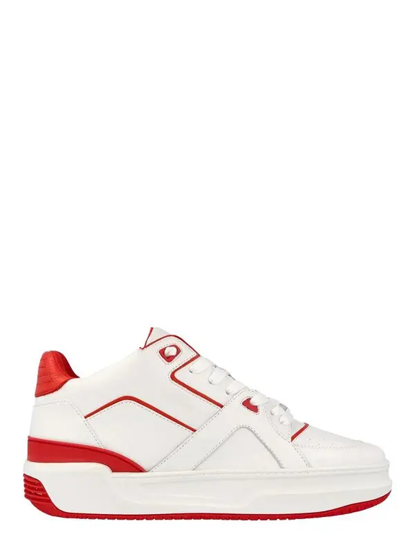 JUST DON Courtside Low Sneakers - White