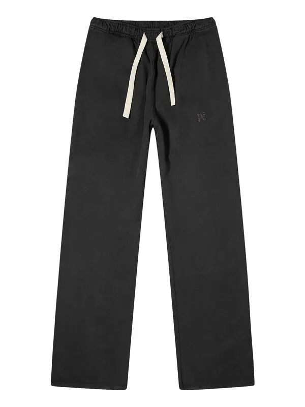 Palm Angels Monogram Travel Pants - Black