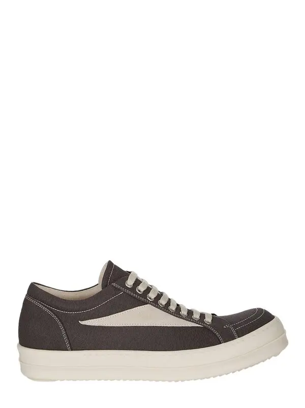 Rick Owens Hollywood Vintage Low Sneakers - Grey