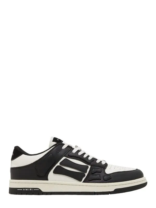 Amiri Skel Top Low Sneakers - Black