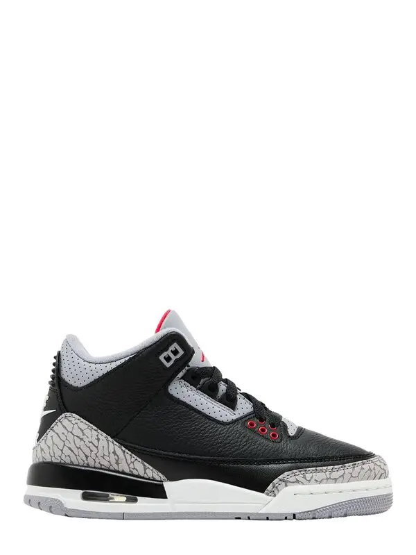 JORDAN 3 Retro Og Gs Cement - Black