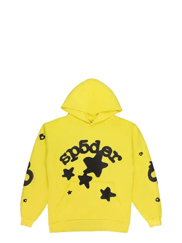 SP5DER Beluga Hoodie - Yellow