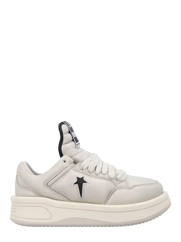 Rick Owens Converse X Turbowpn Low Sneakers - Cream