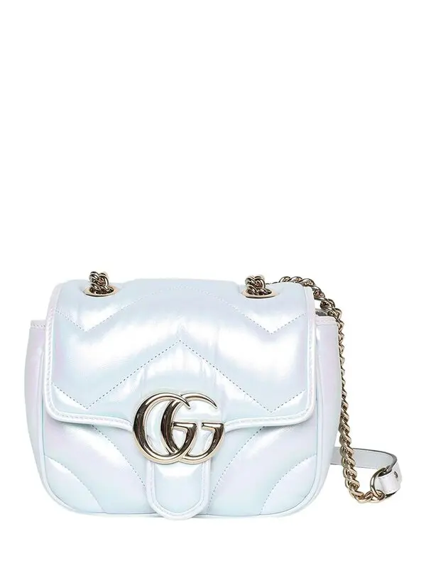 Gucci Marmont Mini Shoulder Bag - Blue