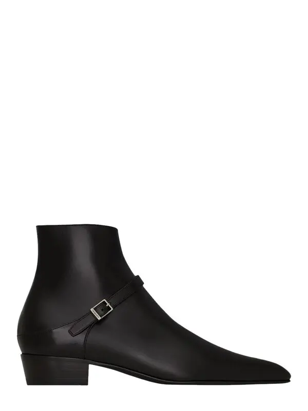 Saint Laurent Augustin Boot - Black