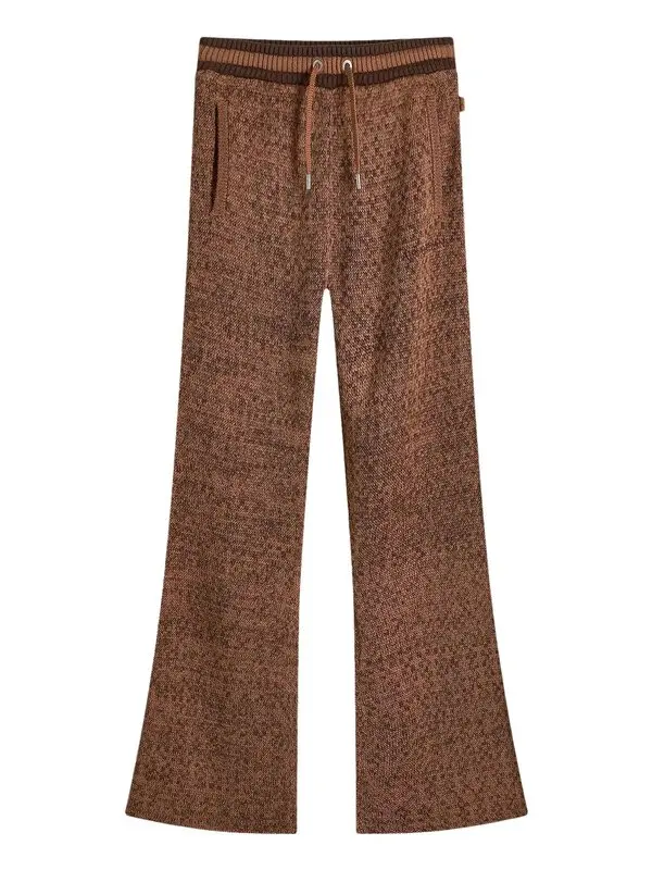 JORDAN Knit Pants - Brown