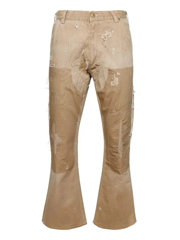 SAINT MXXXXXX Double Knee Pants - Tan