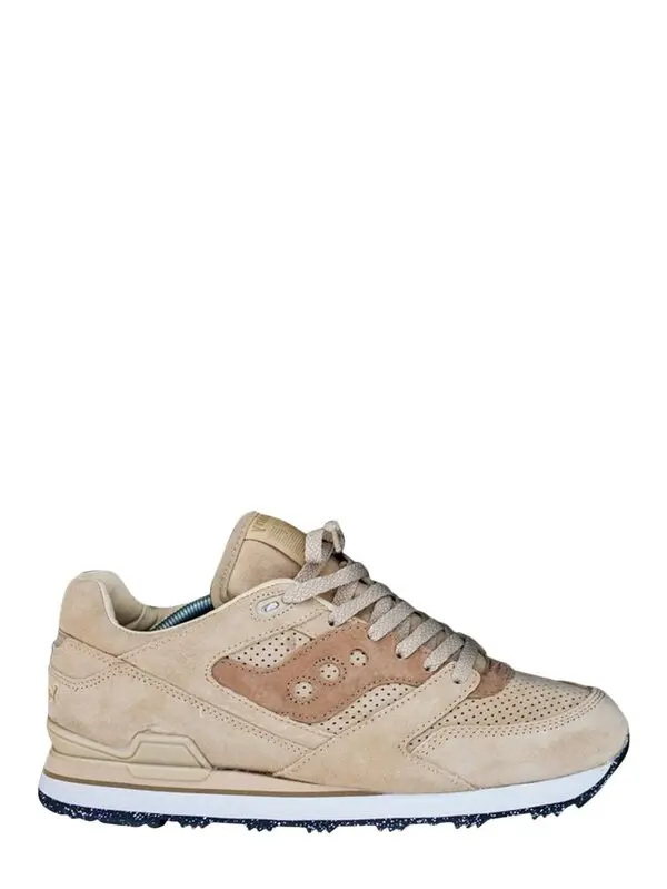 Saucony Club Monaco X Courageous Sneakers - Tan
