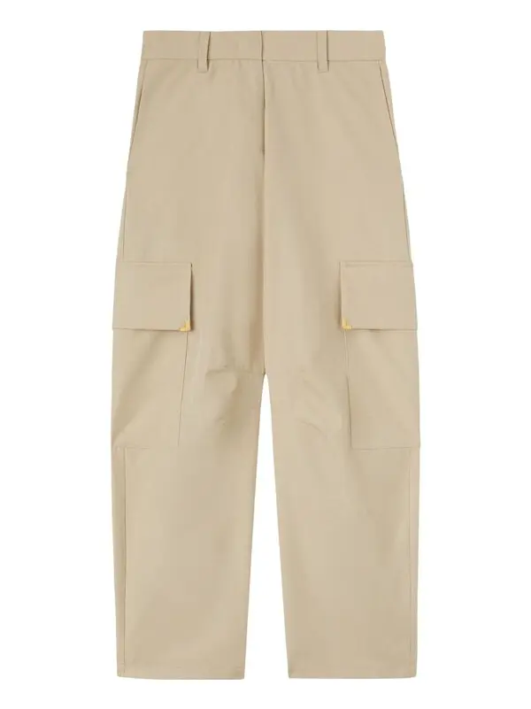 Palm Angels Metal Frame Carrot Pants - Tan