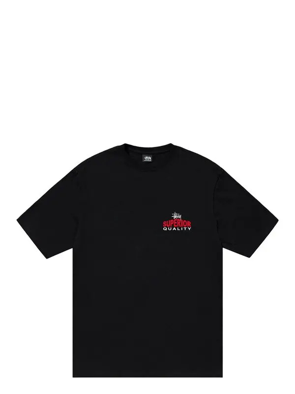 StÜssy Superior Quality Tee - Black