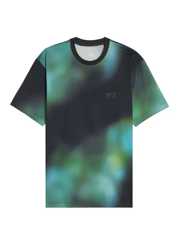 Y3 All Over Print Tee - Multicolor