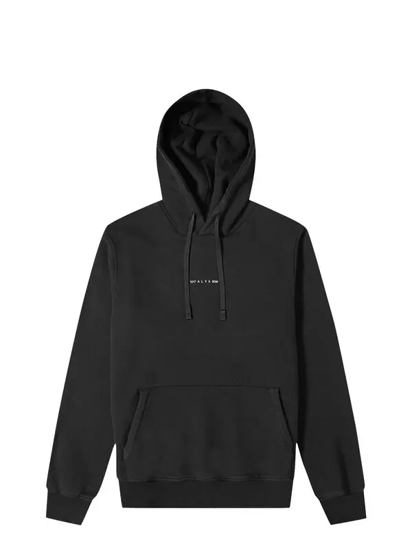 1017 Alyx 9sm Sphere Logo Hoodie - Black