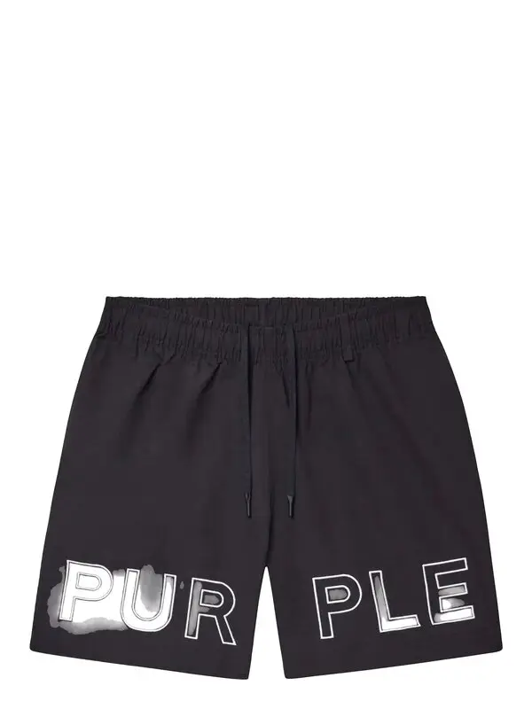 PURPLE BRAND All Round Shorts - Black